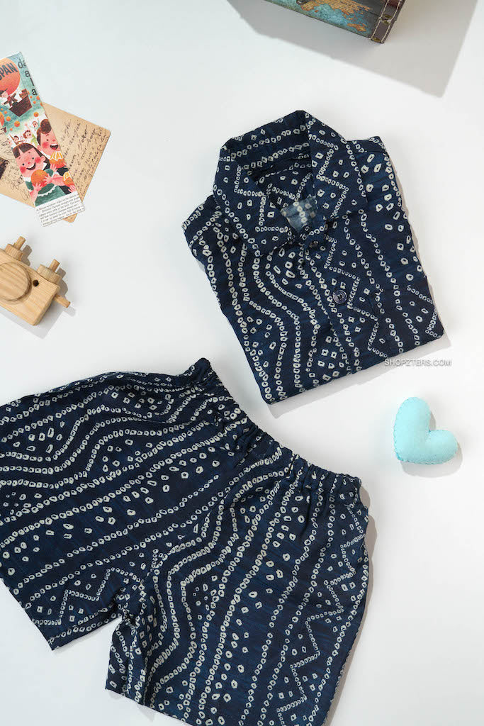 Sapphire Blue Boys Co-ord – Shopzters