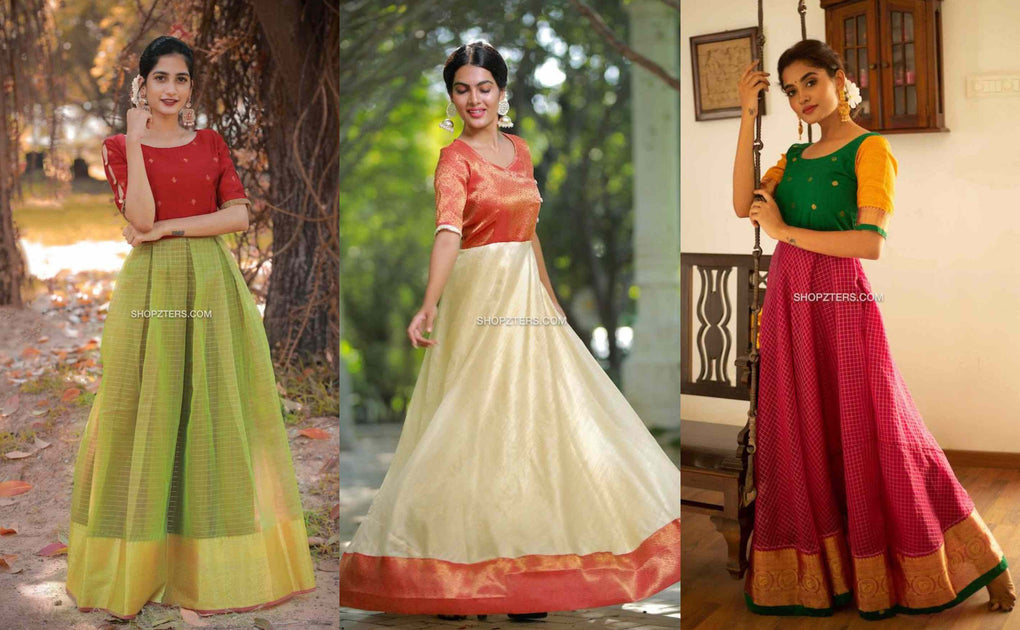 8 Stunning Dresses With Contrasting Yoke Patterns! – Shopzters