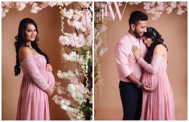 A Beautiful Floral Maternity Shoot For The Ever-Graceful Actress Suja ...