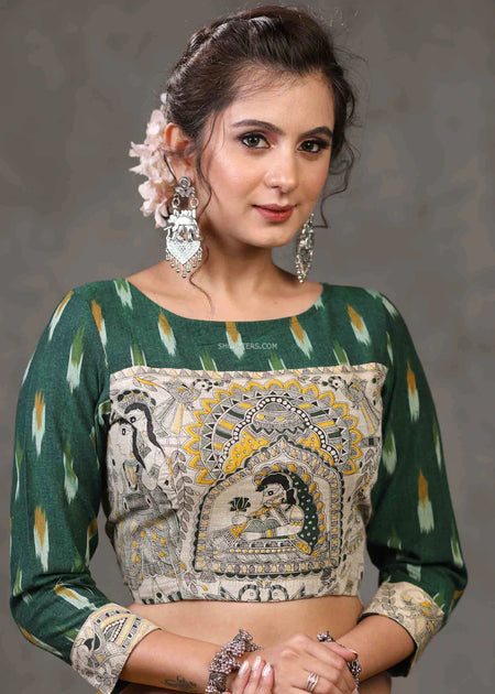 Buy Traditional Blouses for Women | Cotton Silk, Chanderi & Ikkat ...